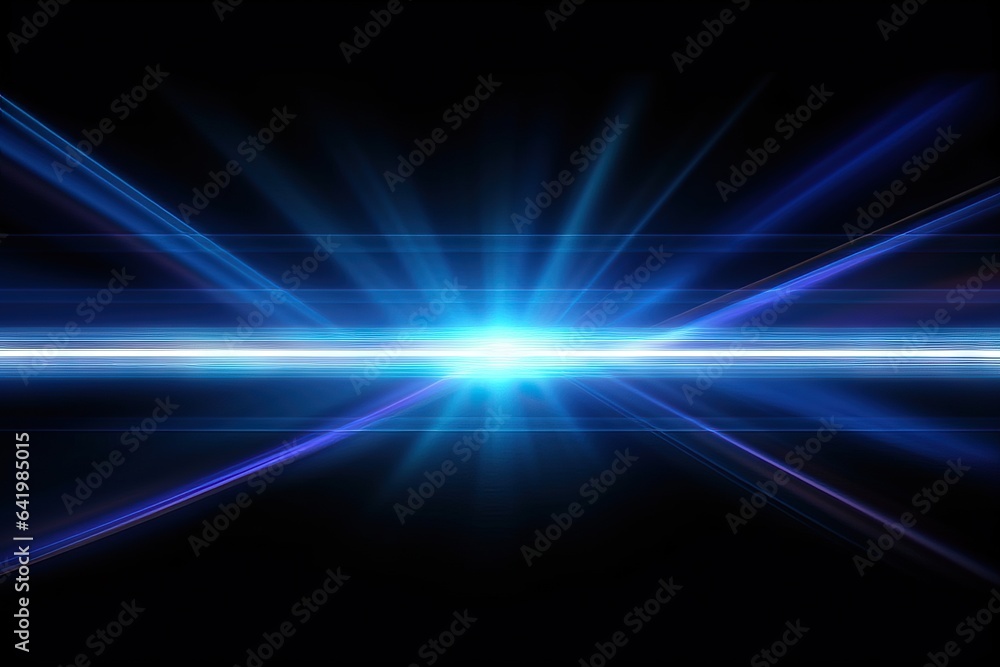 line background Laser beam streaks light light blue flares beams light ...