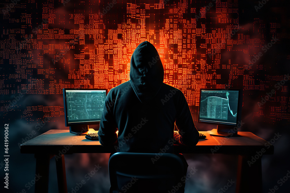 Faced With A Formidable Firewall A Hacker Employs Complex Algorithms And Techniques To Find
