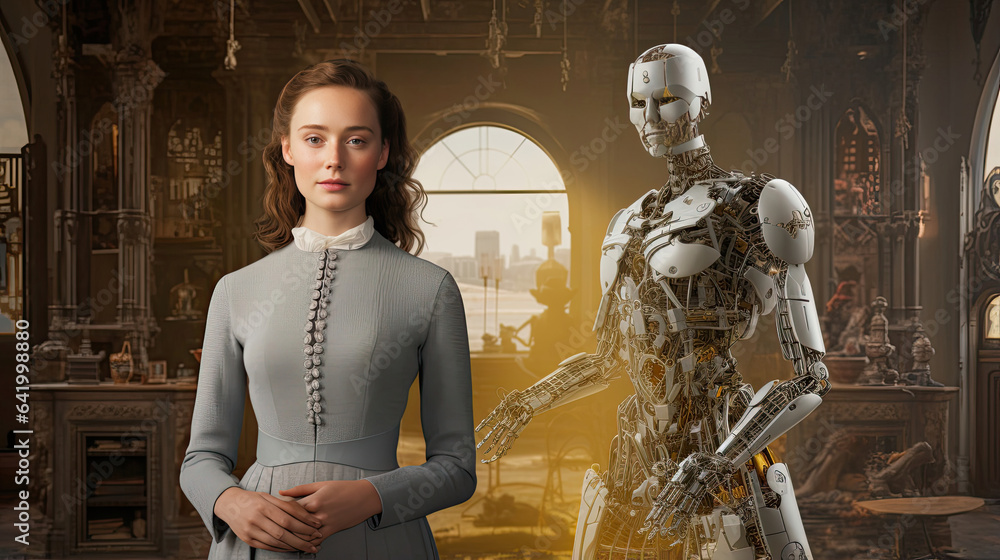 AI-powered history reconstructions bringing the past to life. Stock ...