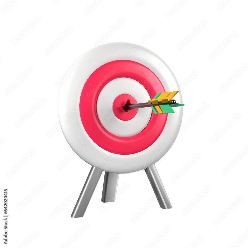 Bullseye Precision, An Arrow Hitting the Target's Center with Utmost ...
