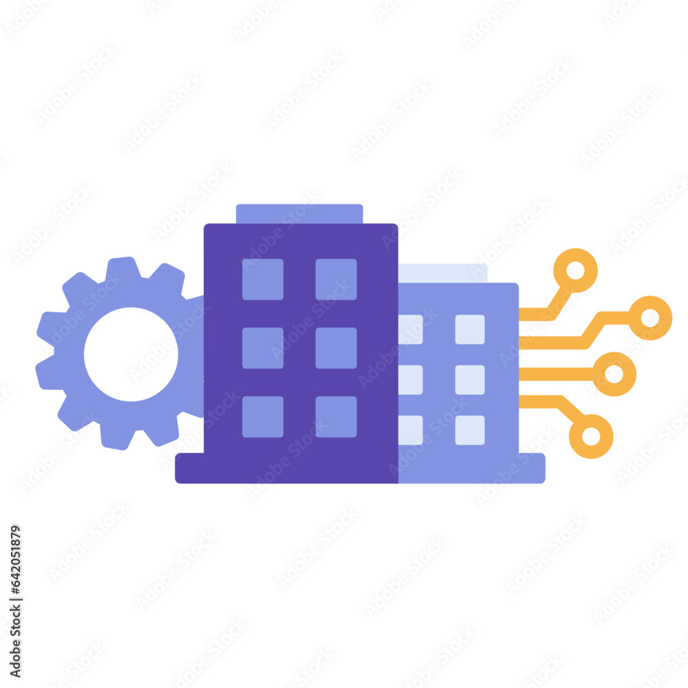 digital transformation vector DX icon technology illustration Stock ...