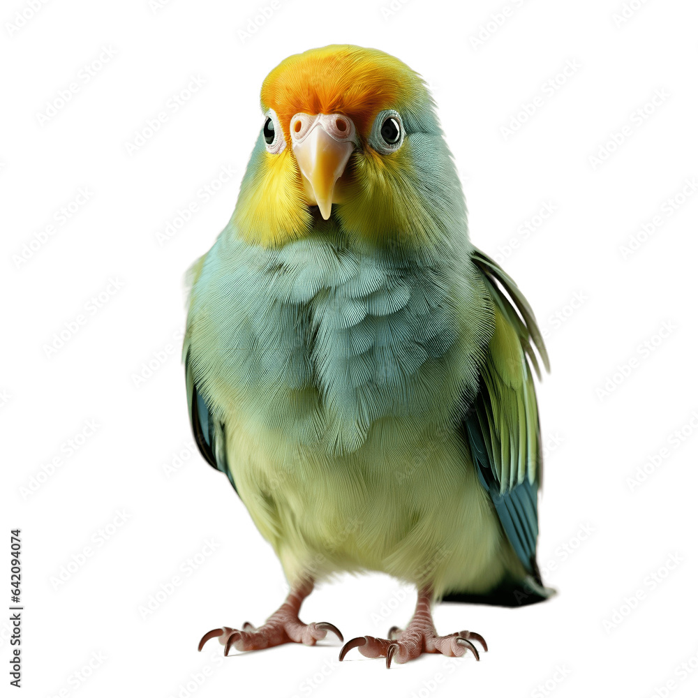 colourful bird isolated png. love bird png. multicolor wildlife bird ...