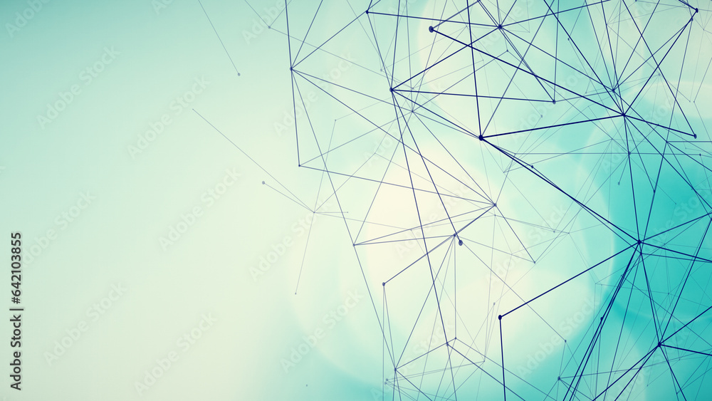 Lines composition exploring the harmony and balance of connected lines ...