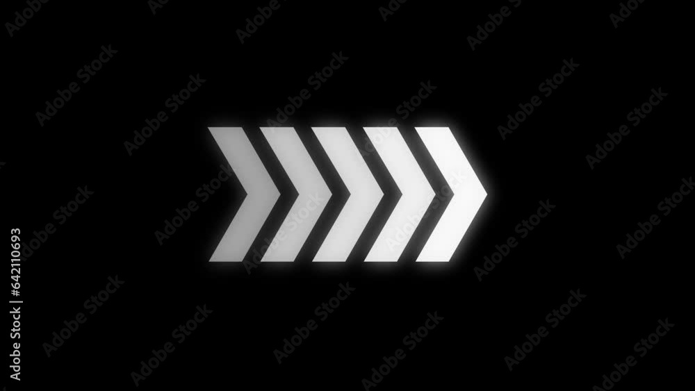 Animated arrows for the overlay video layer. swipe up animation ...