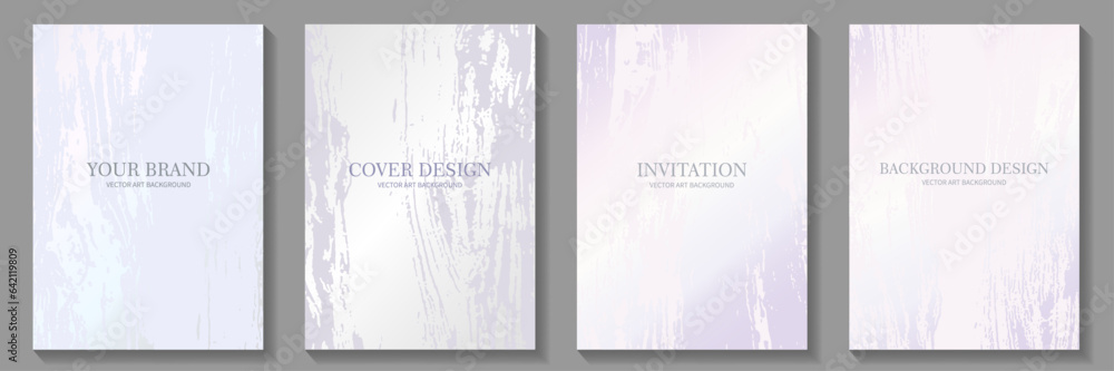 Elegant cover design. Modern premium set vector art background with ...