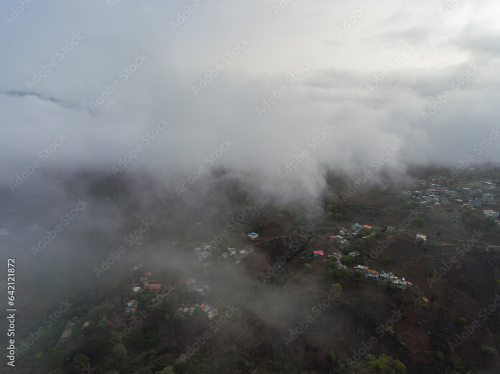 Aerial photos of Assomada in Santiago Island, Cabo Verde, reveal the ...