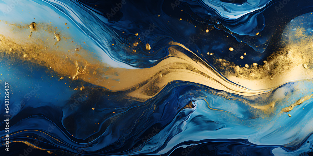 Navy Blue Gold Wallpaper Stock Photos Stock Illustration | Adobe Stock