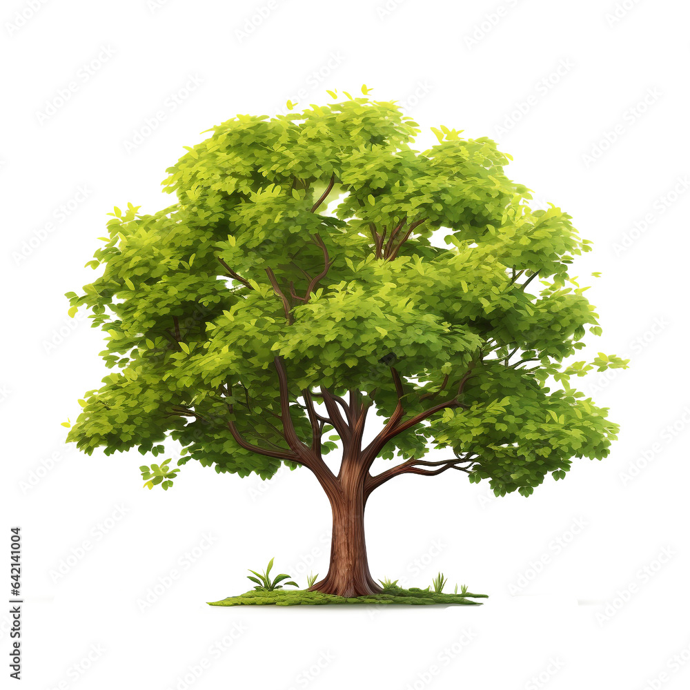 tree isolated on transparent background Stock Illustration | Adobe Stock