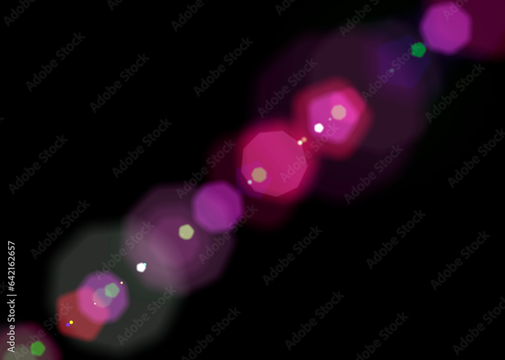 Abstract sunlights rays effect. Bright sun or laser cosmic rays ...