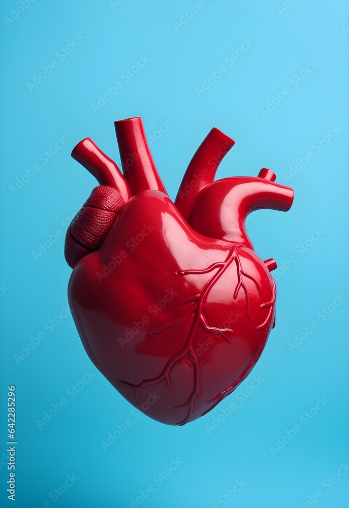 Anatomical Elegance: The Human Heart in Pop Art Minimalism" - This ...