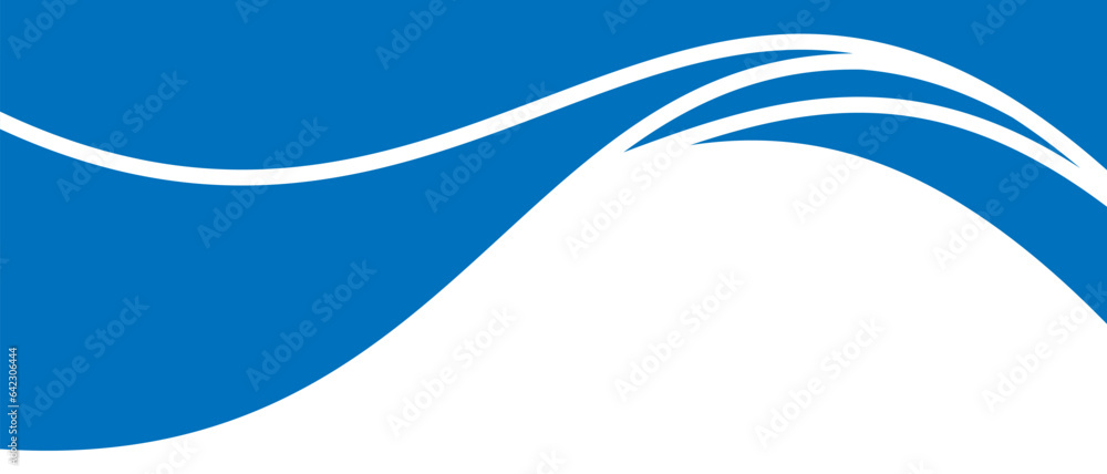 Abstract blue banner background. Graphic design banner pattern ...