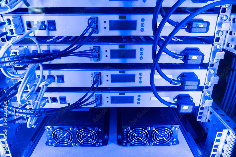 Server equipment. Telecommunication technologies. Server platform with ...