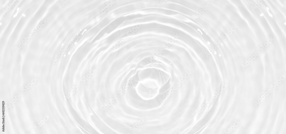 White water with ripples on the surface. Defocus blurred transparent ...