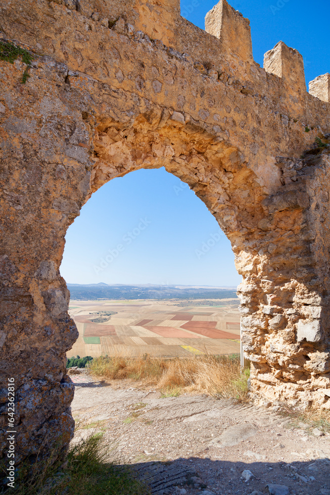 Castillo de Gormaz fortaleza Islamíca de los Califas en Burgos , España ...