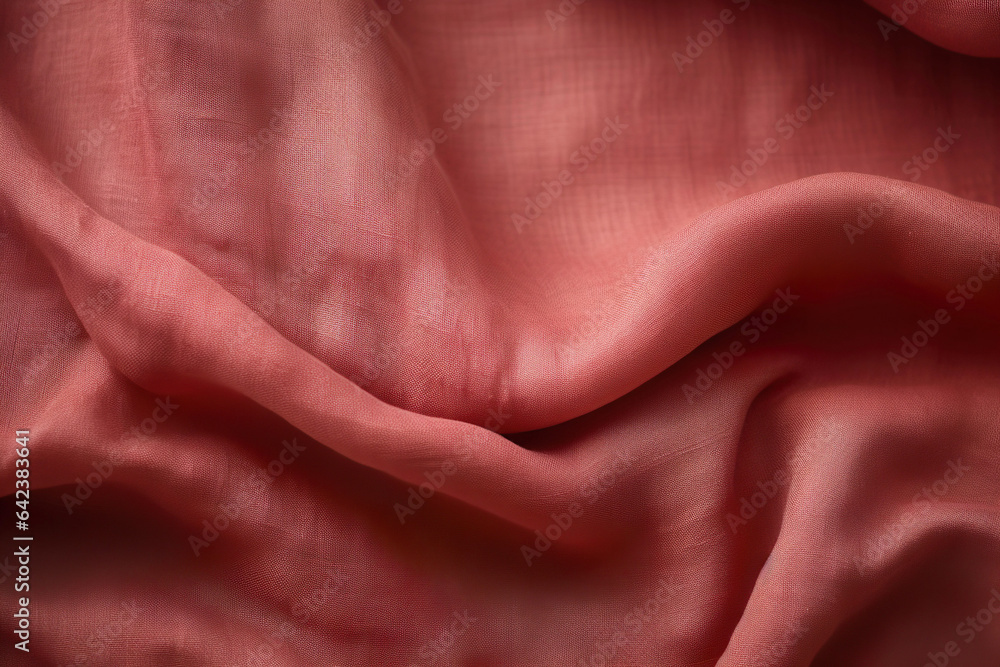 Hand-Dyed Linen Texture. A close-up of hand-dyed linen fabric ...