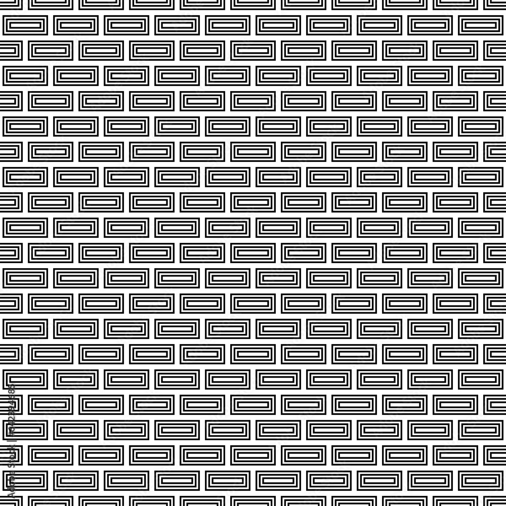 Seamless surface pattern design with blocks. Bricks cladding wall ...