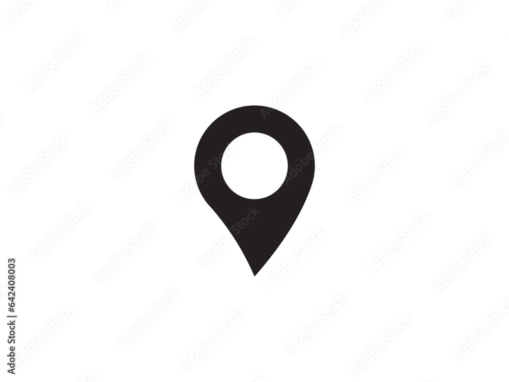 Vetor de Mark logo, Location icon,Map logo for maps google maps, sign ...