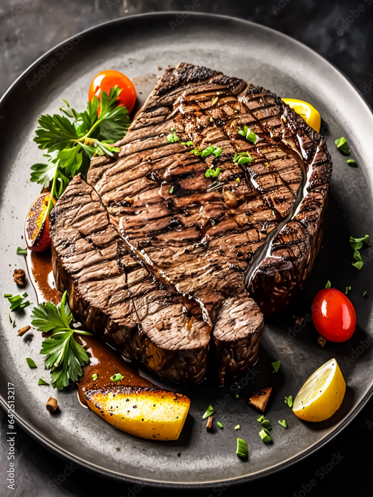 Foto de Fine Cruisin beef steak an upscale dining experience, raw ...