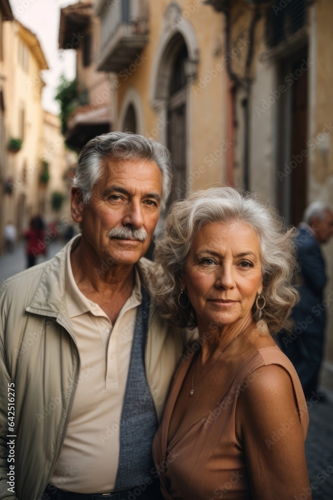 Rentner im Urlaub ,gen AI. Stock Photo | Adobe Stock