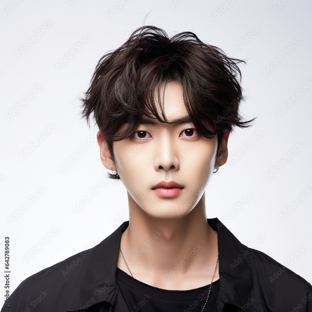 Oriental appearance image, cosmetics commercial image, K-pop artist ...