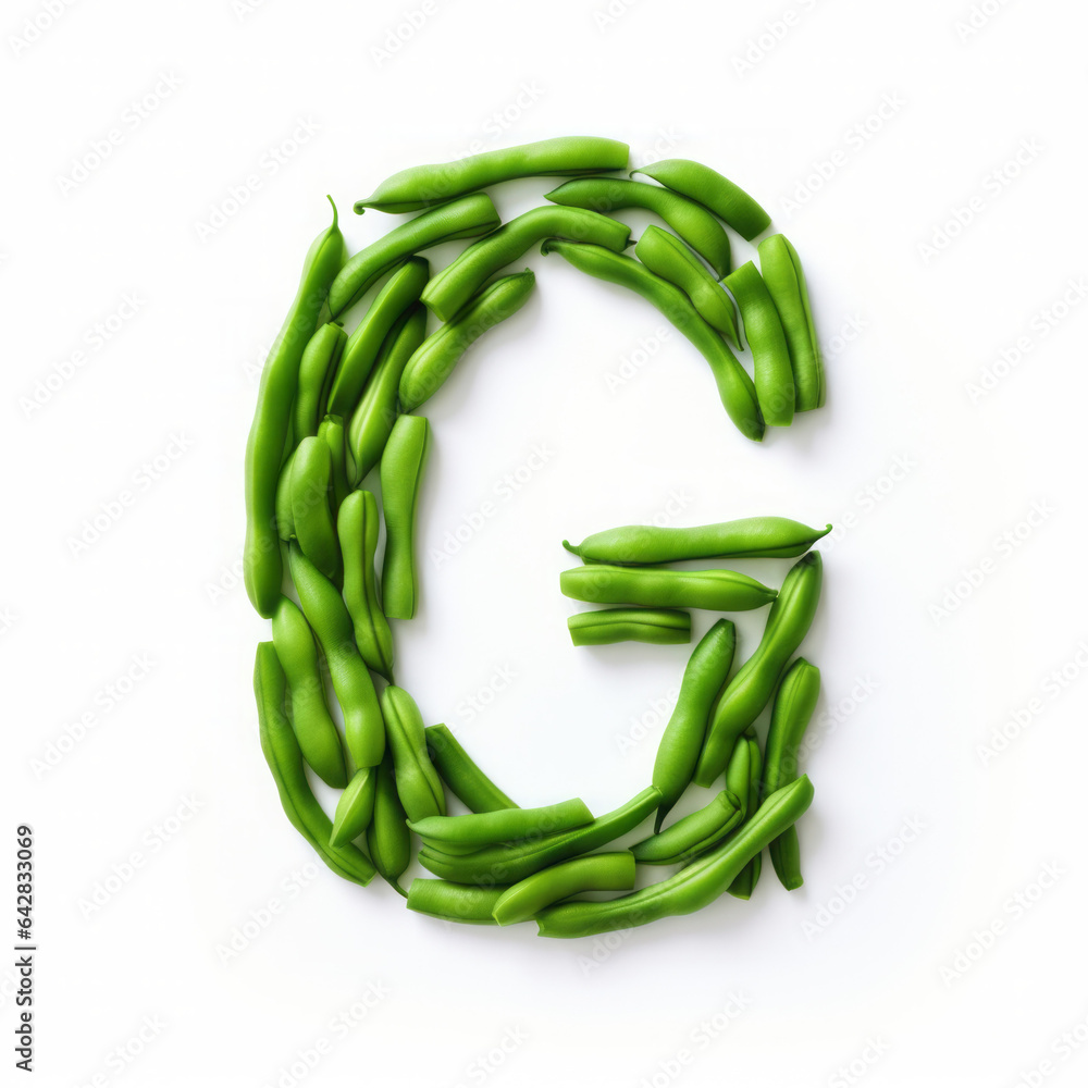Printable vocabulary flashcards. G for Green Beans. Guessing game ...