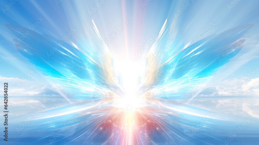 Celestial Guardians: Archangel, Angel Wings, and the Healing Light of ...