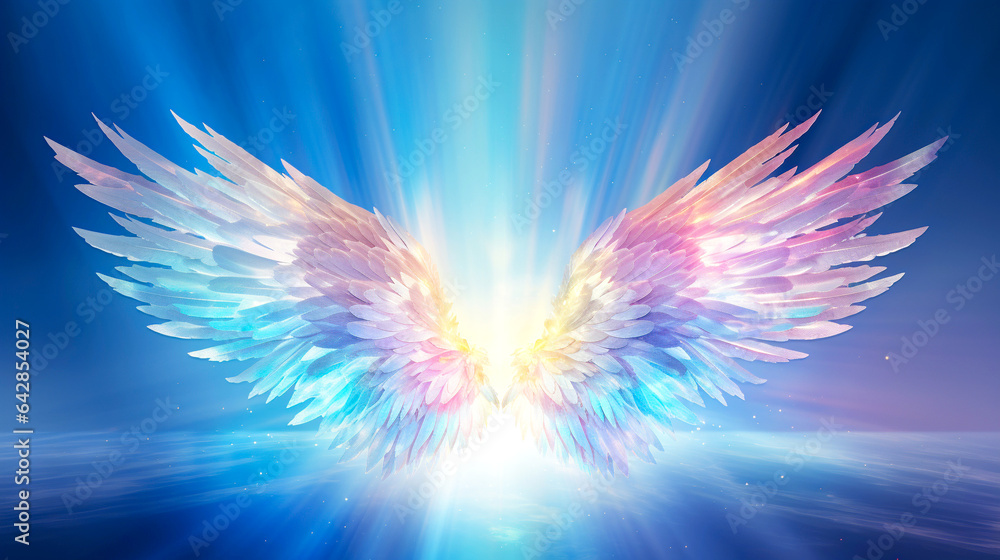 Celestial Guardians: Archangel, Angel Wings, and the Healing Light of ...