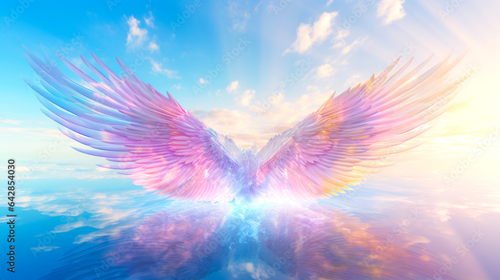 Celestial Guardians: Archangel, Angel Wings, and the Healing Light of ...