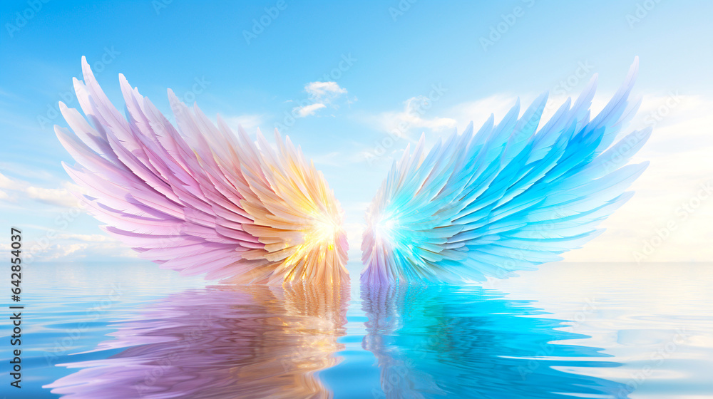 Celestial Guardians: Archangel, Angel Wings, and the Healing Light of ...