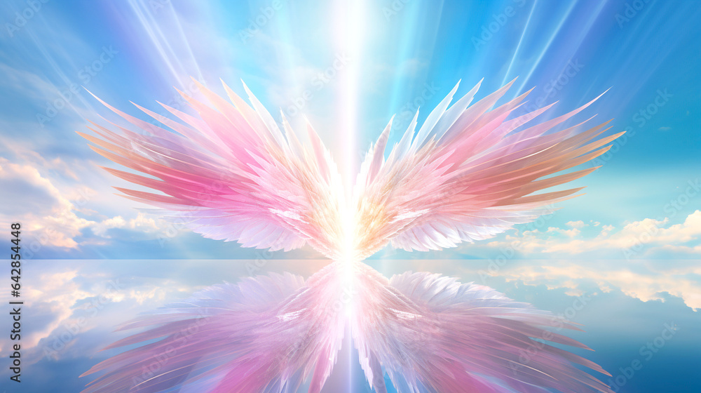 Celestial Guardians: Archangel, Angel Wings, and the Healing Light of ...
