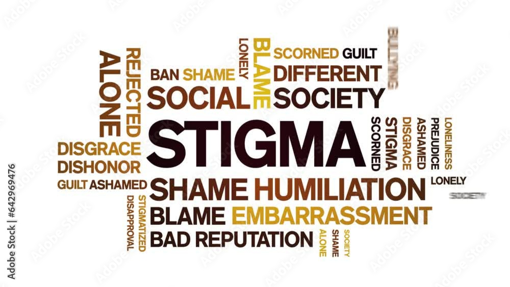 Stigma animated tag word cloud;text design animation kinetic typography ...