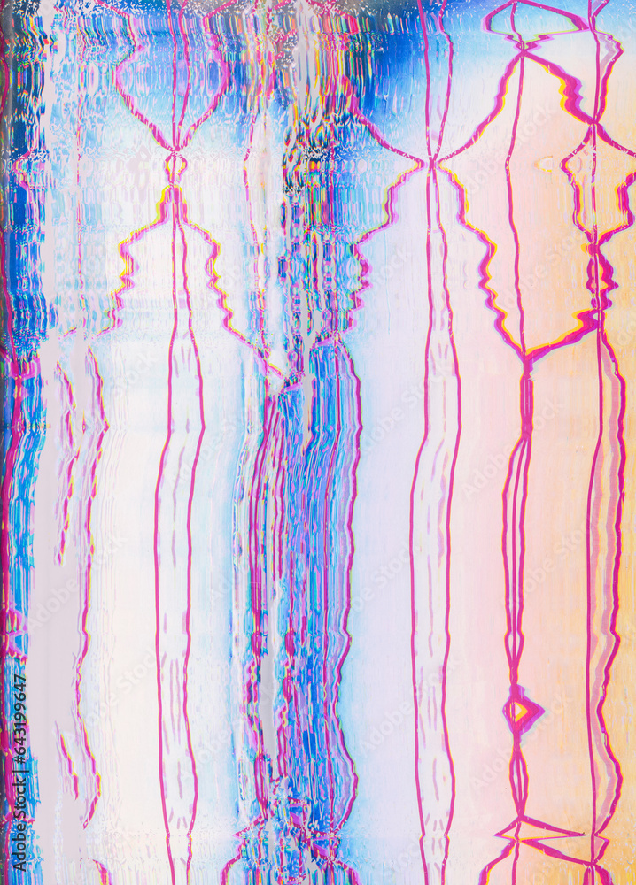 Glitch pattern. Distortion noise. Digital background. White display ...