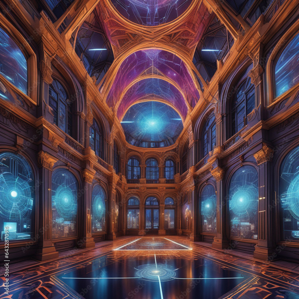 Augmented Reality (AR) and Virtual Reality (VR): AR overlays digital ...