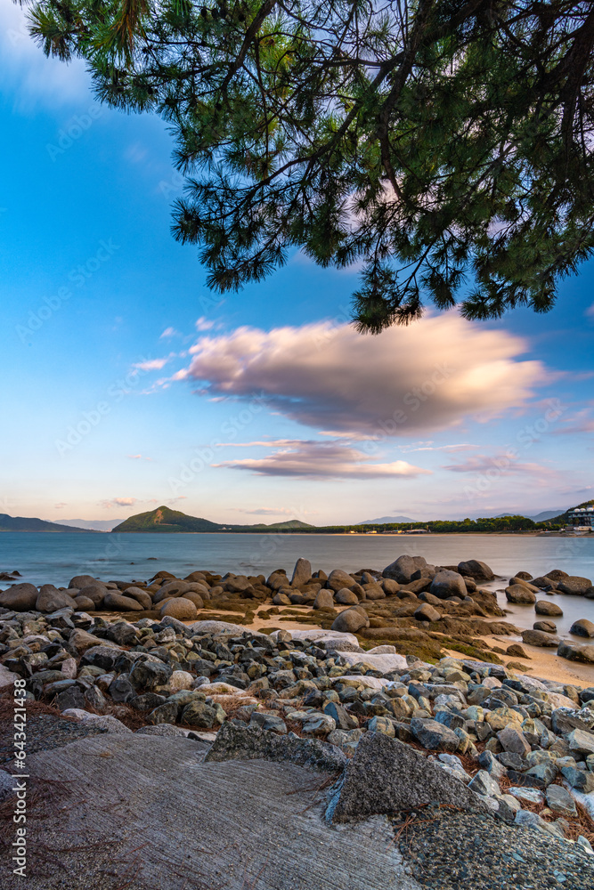 coastal view in itoshima peninsula, japan Stock Photo | Adobe Stock
