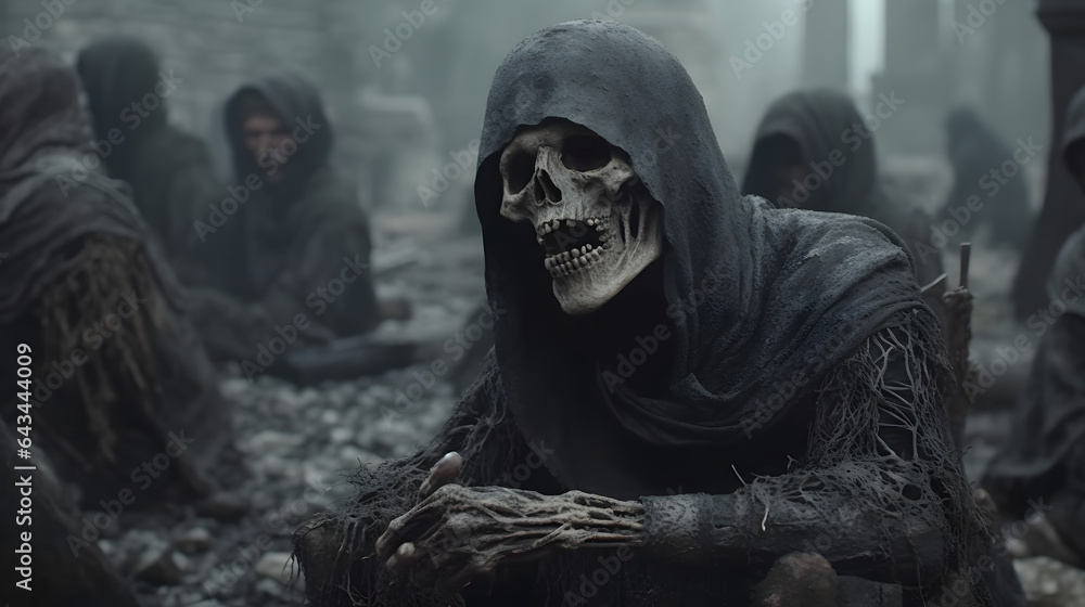 Historical Horror: Stock Photo Depicting the Terrifying Grip of the ...