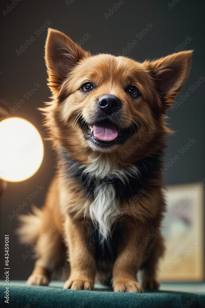 Mongrel Dog in the Spotlight, be enchanted by the undeniable cuteness ...