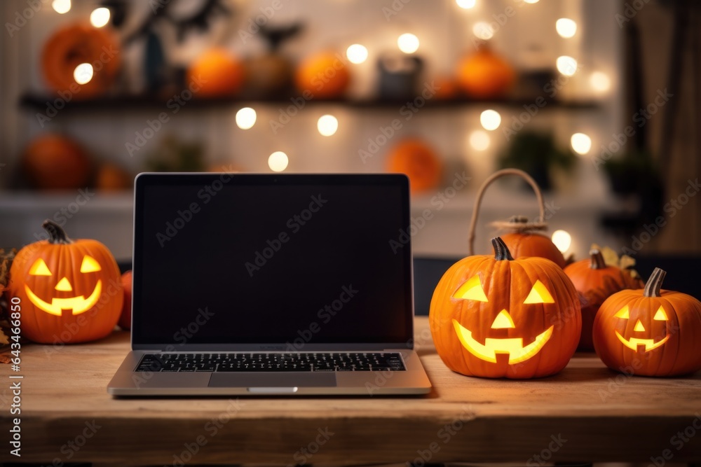 Laptop computer mock up white empty blank screen template Happy ...