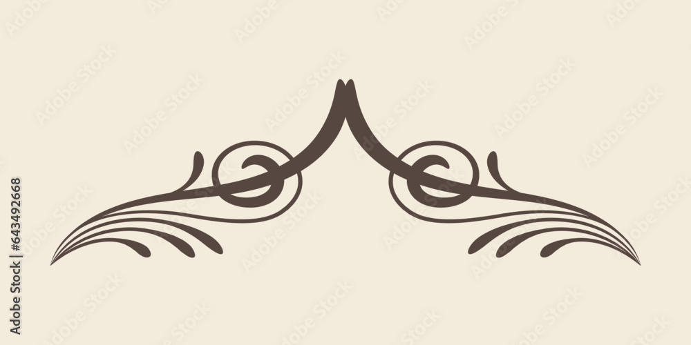 Chapter dividers, decorations and delimiters. Frame elements with ...