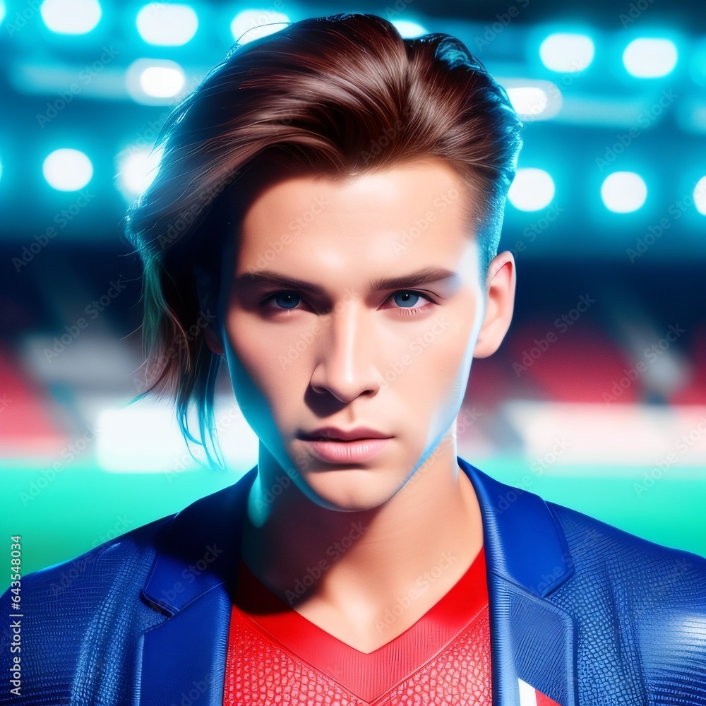 Dashing Sports Player, Sportsman, Sportsman Portrait, Handsome ...