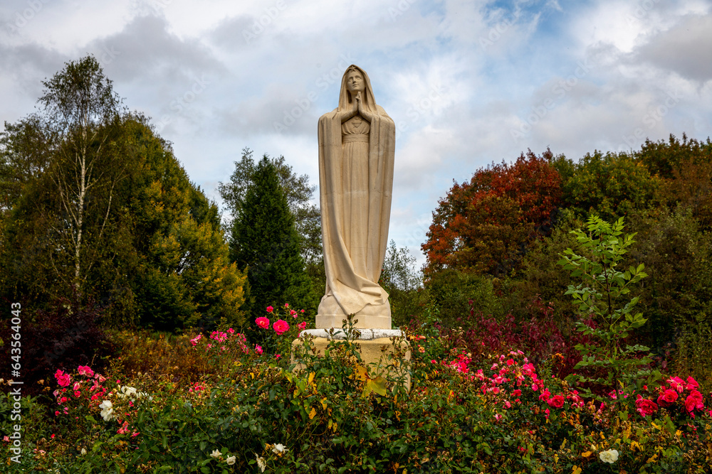 Notre-Dame de la Trappe trappist abbey, Soligny-la-Trappe, France ...