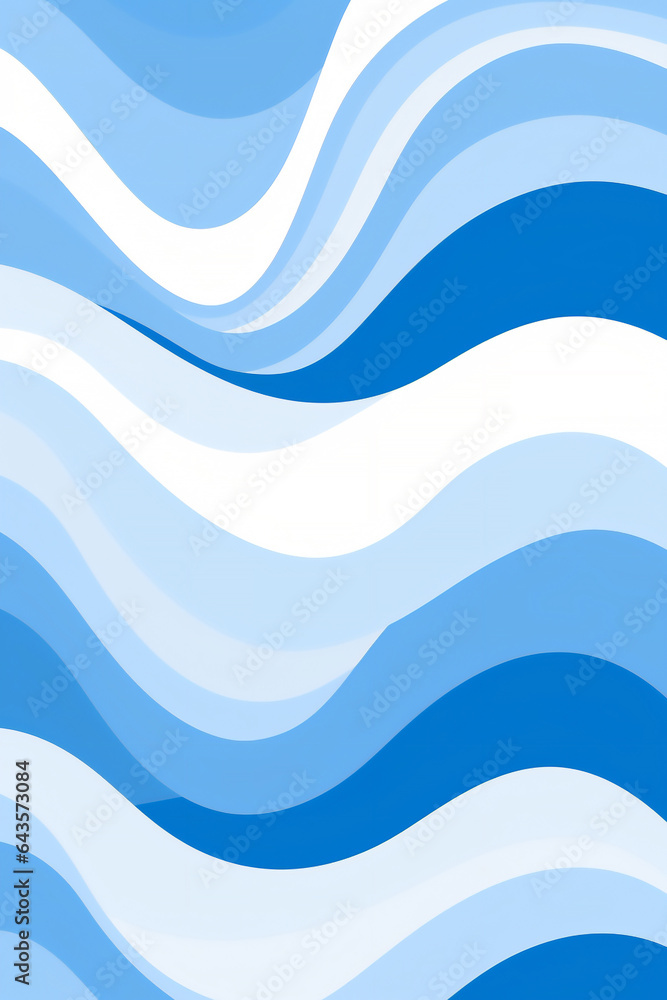 Blue wave pattern background with fluid graphic curves for a modern ...