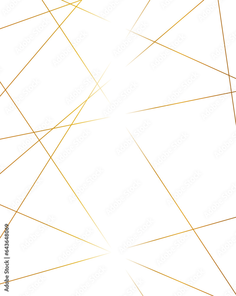 Luxury premium golden random chaotic lines on transparent background ...
