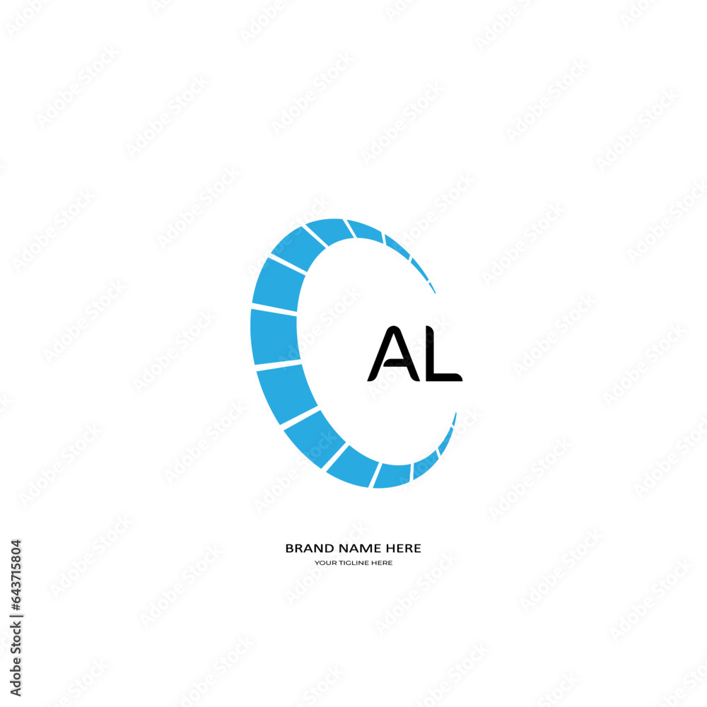 AL Logo Design, Inspiration for a Unique Identity. Modern Elegance and ...