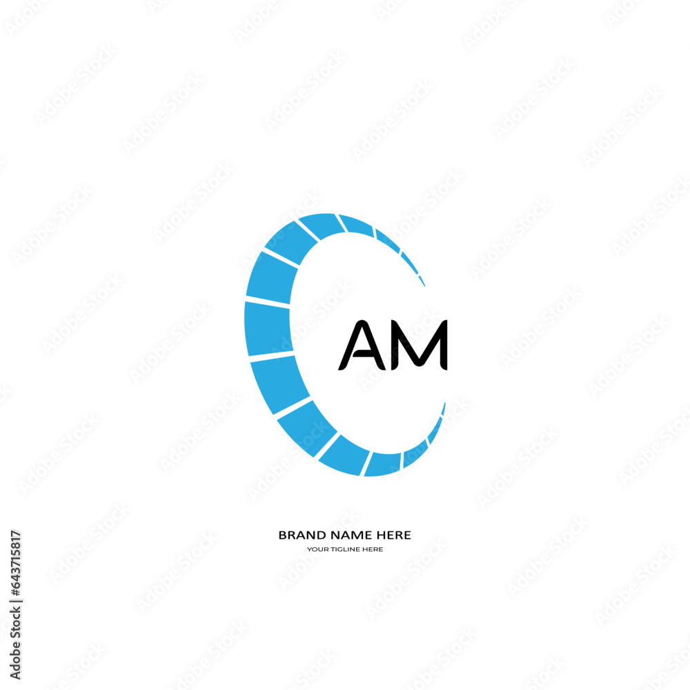 AM Logo Design, Inspiration for a Unique Identity. Modern Elegance and ...