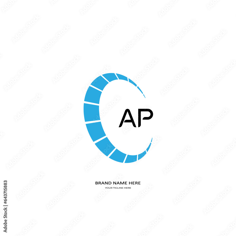 AP Logo Design, Inspiration for a Unique Identity. Modern Elegance and ...