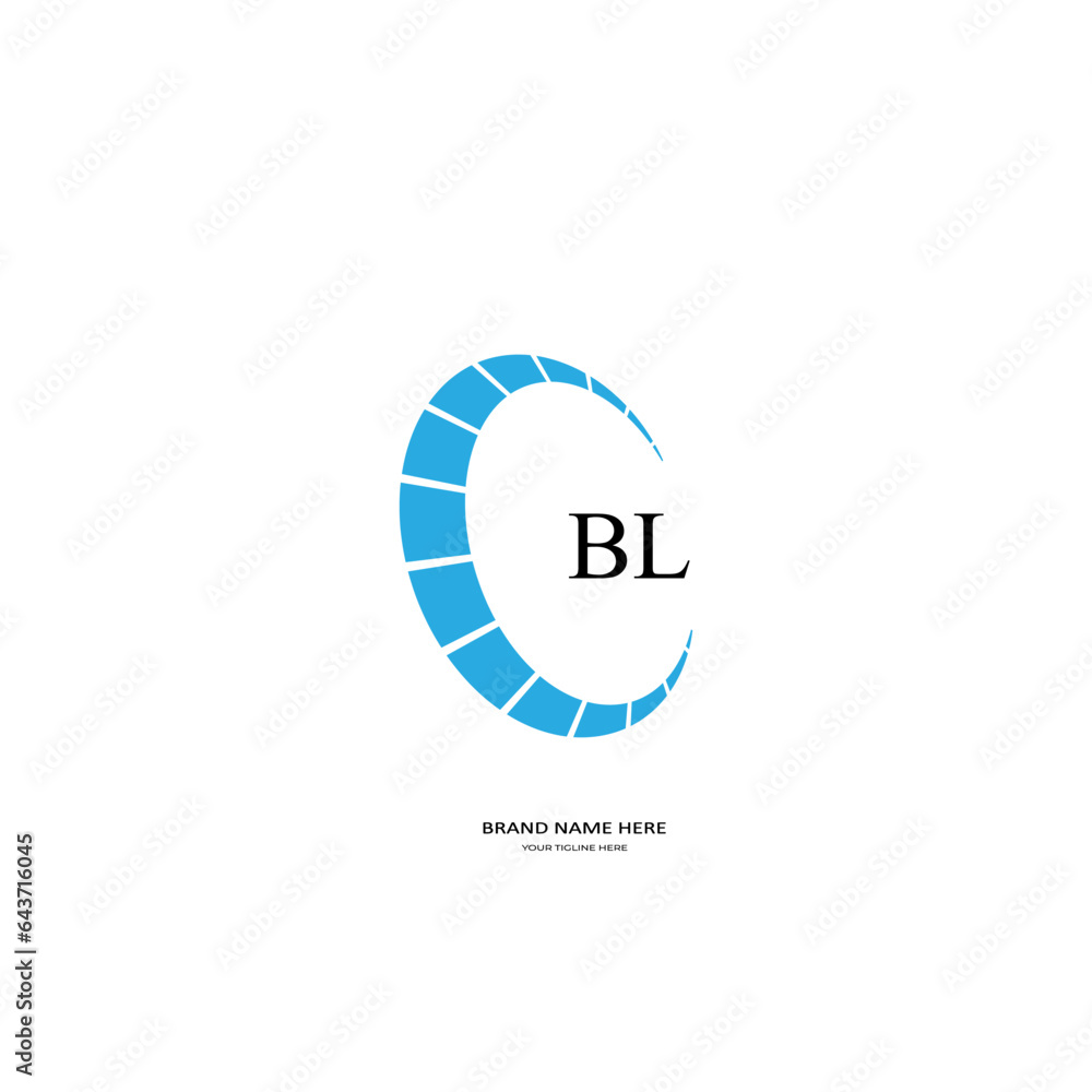 BL Logo Design, Inspiration for a Unique Identity. Modern Elegance and ...