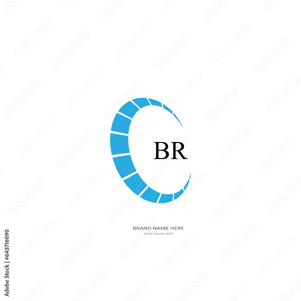 BR Logo Design, Inspiration for a Unique Identity. Modern Elegance and ...
