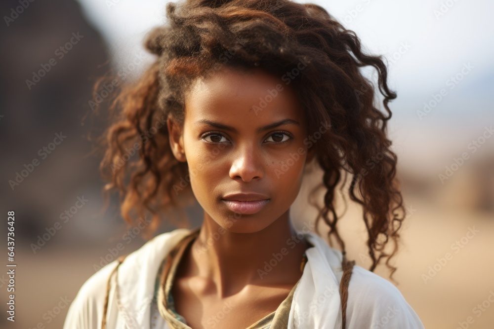 Headshot portrait photography of a glad girl in her 20s wearing a ...