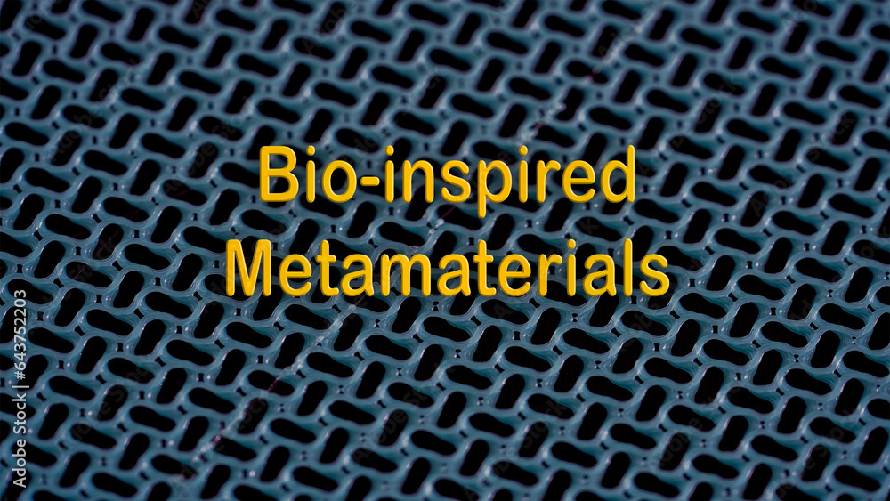 Bio-inspired Metamaterials: Taking inspiration from nature to design ...
