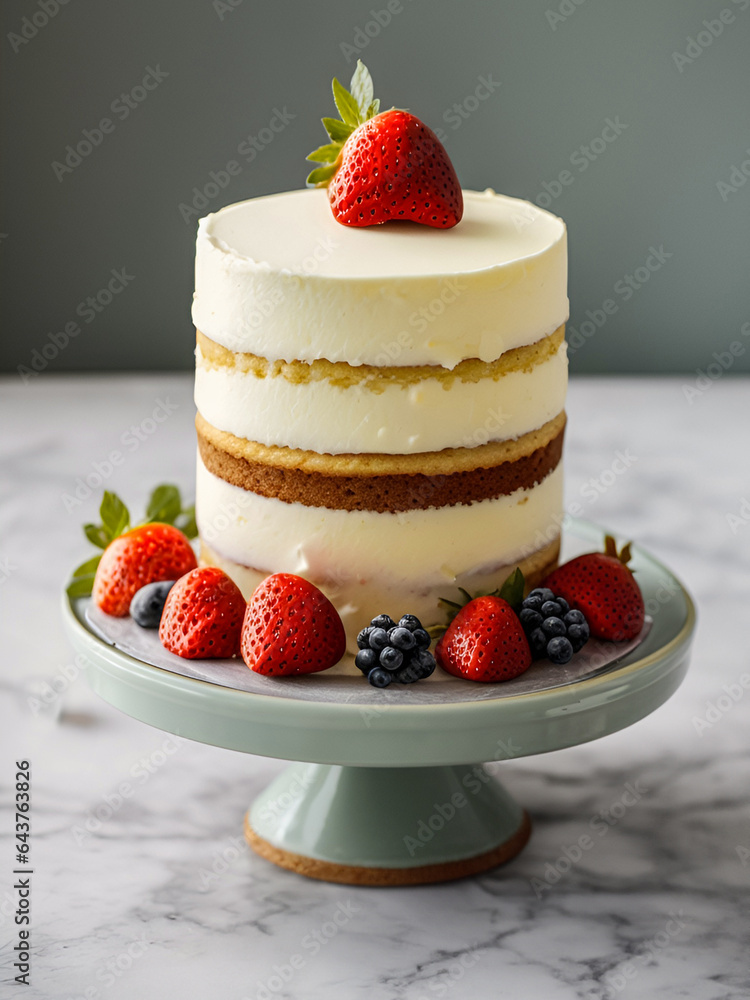 Imagine a cake that is more than just a dessert; it's a work of ...